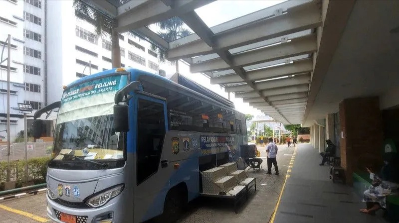 Jumat, SIM Keliling Tersedia di Lima Lokasi DKI Jakarta - Maspolin.id