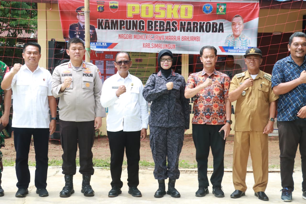 Polres Simalungun Ciptakan Solusi Kampung Bebas Narkoba Upaya Berantas Penyalahgunaan Narkoba ...