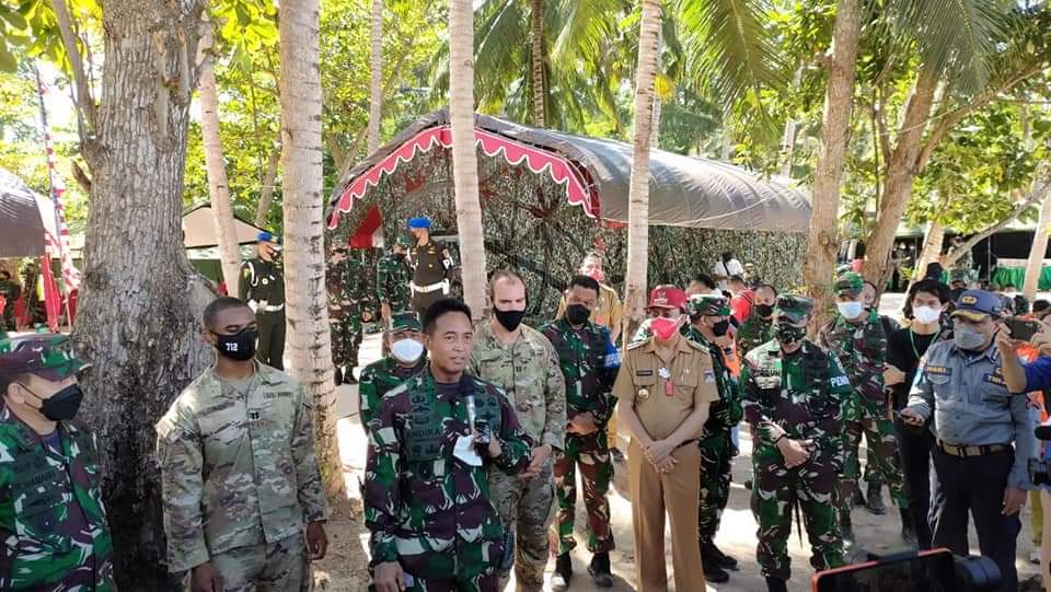Garuda Shield - XV" latihan perang TNI-AD dan Tentara Amerika Serikat ...